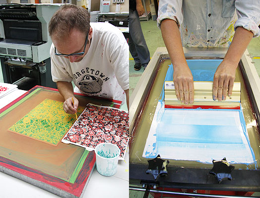 Serigrafie poosmé / Fler MAG